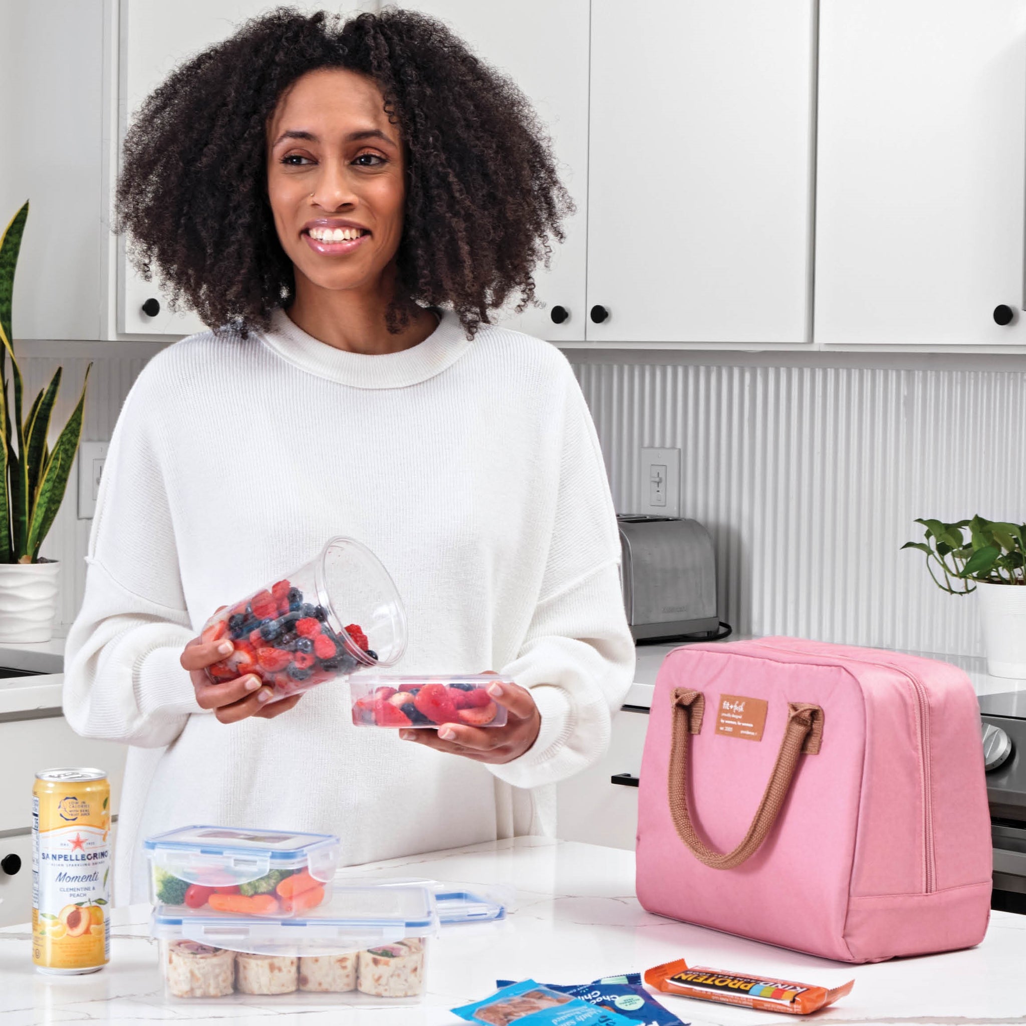 Bloomington Lunch Bag, Dusty Rose – Fit + Fresh Online Store